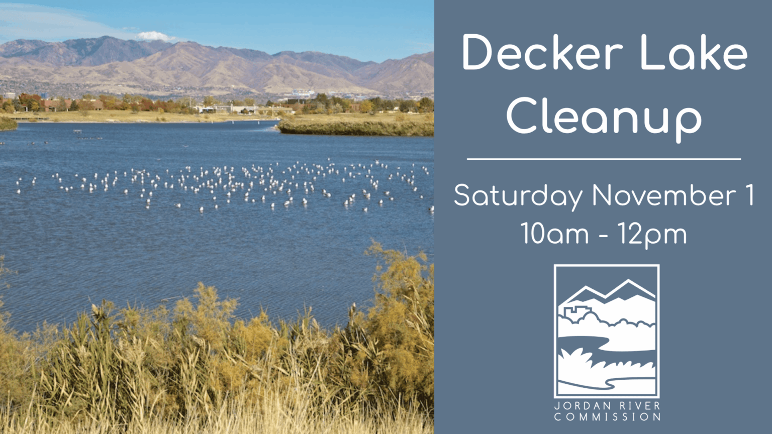 Decker Lake Cleanup – Jordan River Commission